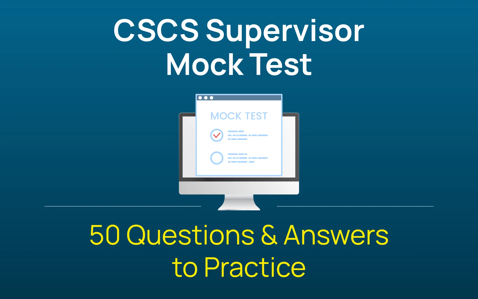CSCS Mock Test for Operatives – 50 Questions | Hurak